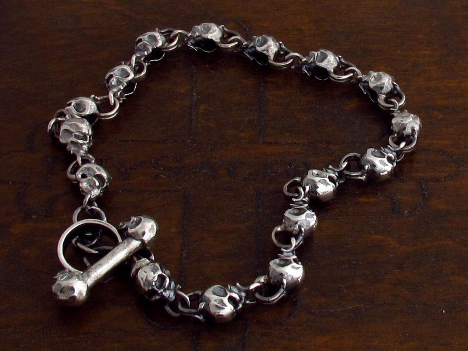 Mysacrum SKULL BRACELET - Etsy