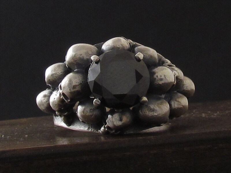 Mysacrum SKULL Ring-silver 925 - Etsy