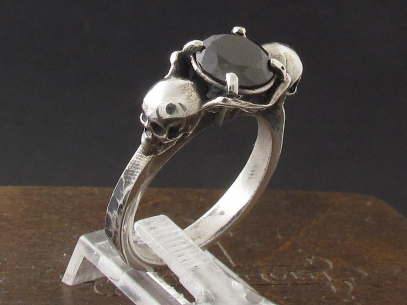 Mysacrum VALKYRIE SKULL RING - Etsy