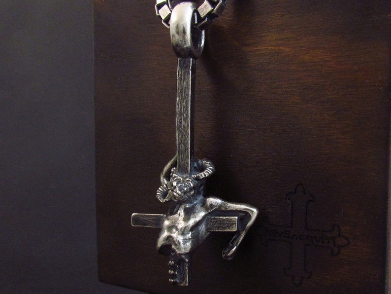Mysacrum DEVIL ON CROSS - Etsy