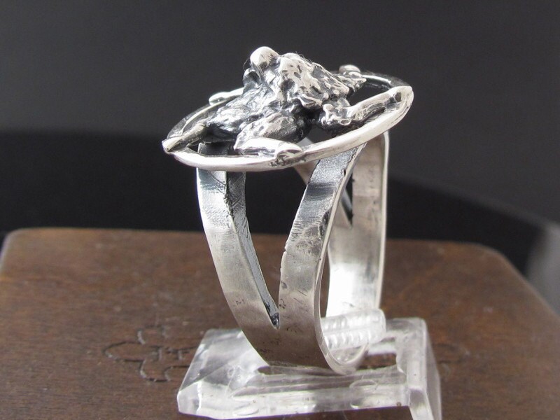 Mysacrum BUER DEMON RING - Etsy