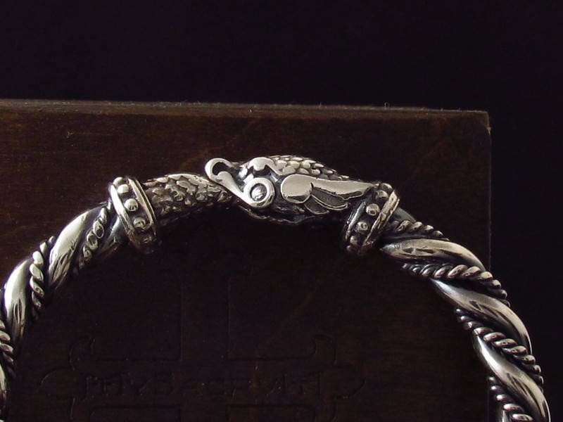 Mysacrum VIKING BRACELET JORMUNGAND - Etsy