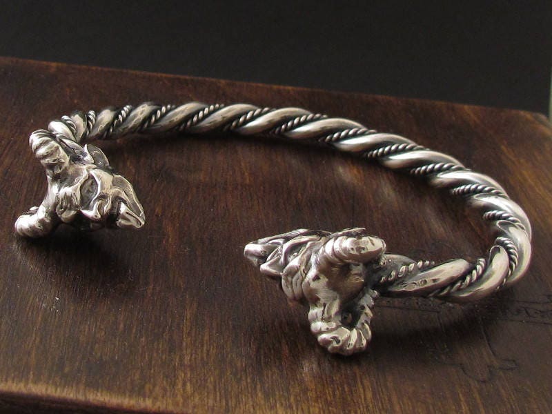 Mysacrum VIKING BRACELET DEVIL | Etsy