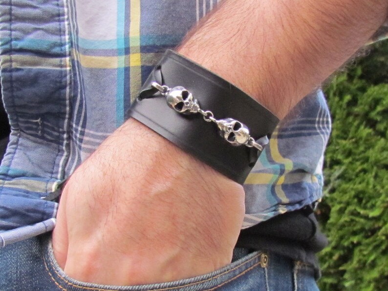 Mysacrum SKULL BRACELET - Etsy