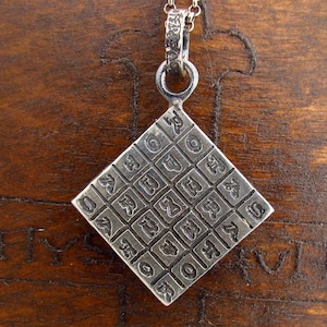 Mysacrum SATOR-ROTAS PENDANT - Etsy
