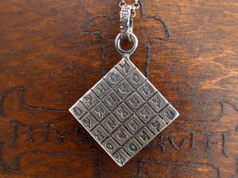 Mysacrum SATOR-ROTAS PENDANT - Etsy
