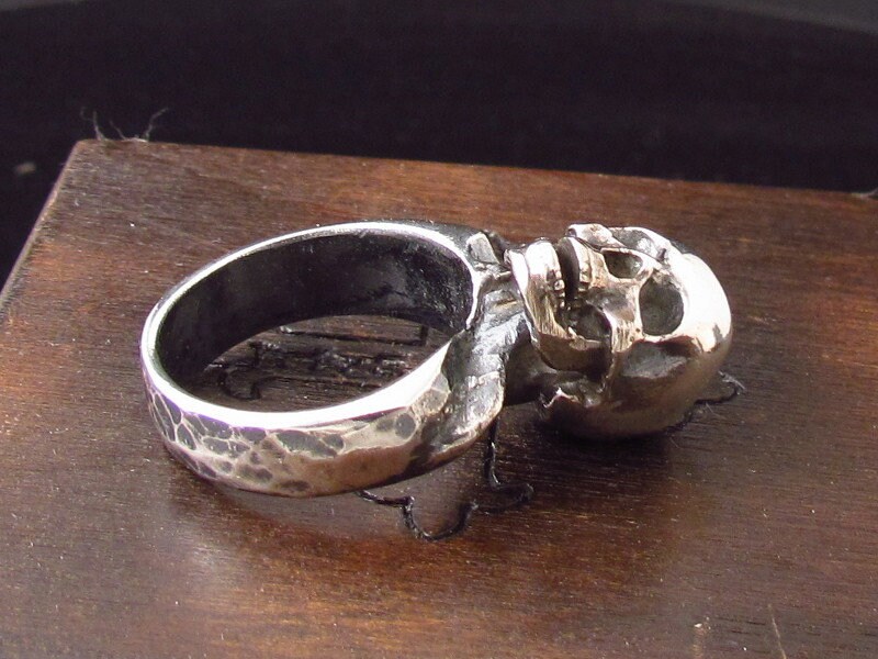 MySacrum SKULL RING | Etsy