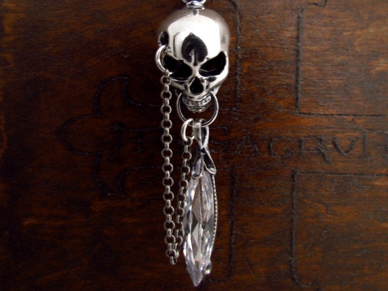 MySacrum SKULL SLAVE PENDANT | Etsy