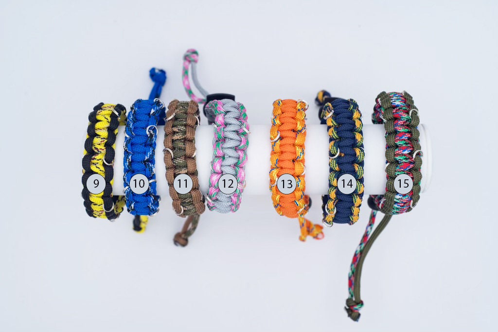 Adjustable Communication Bracelet With 6 Charms Non Verbal Emergency ...
