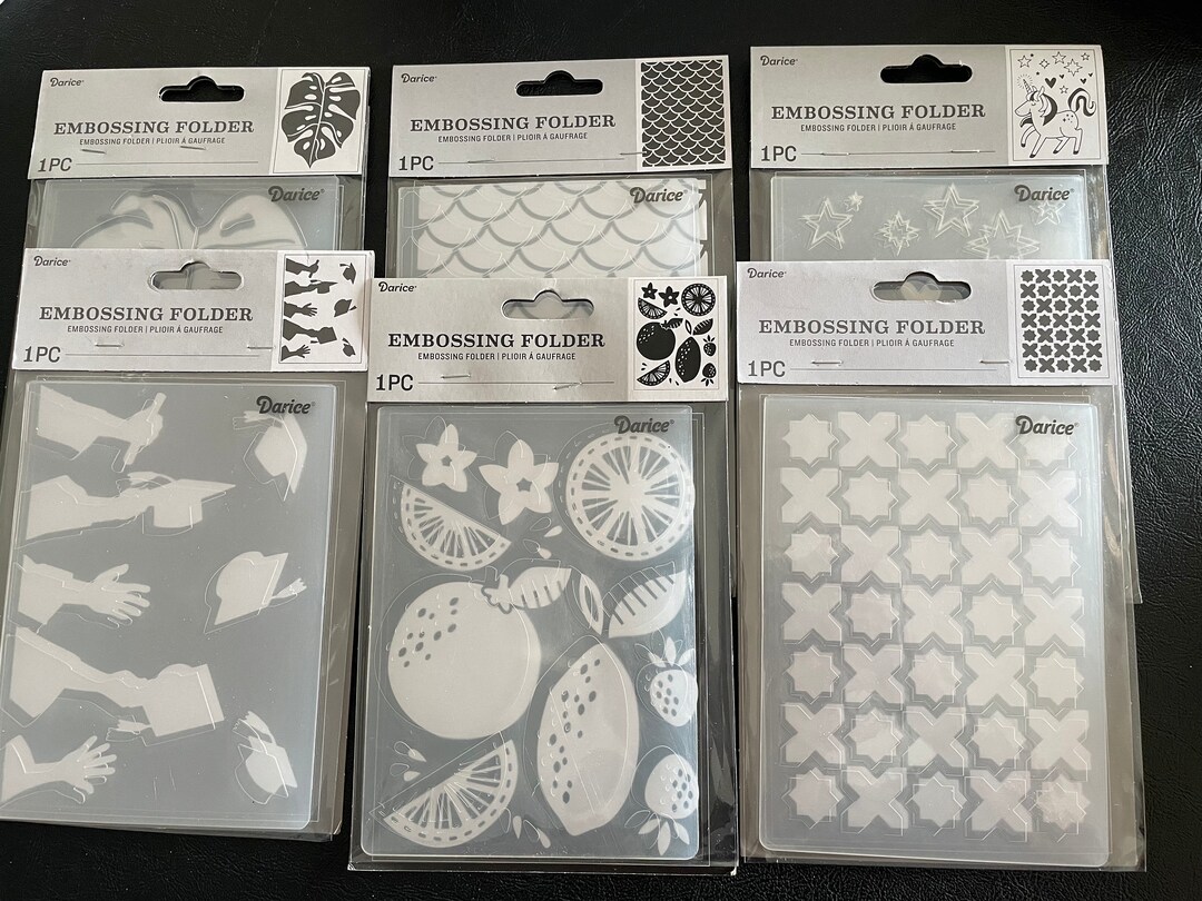 Embossing Folders, Your Choice of 1 Pack, Various Designs, Graduation ...