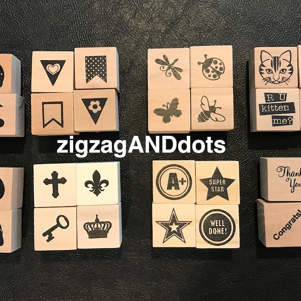 Mini Rubber Stamp - Etsy