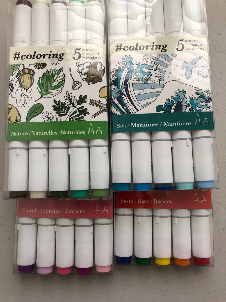 Alcohol Markers Dual Nibs Professional Quality Various | Etsy