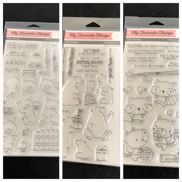 My Favorite Things Stamps & Dies - Etsy