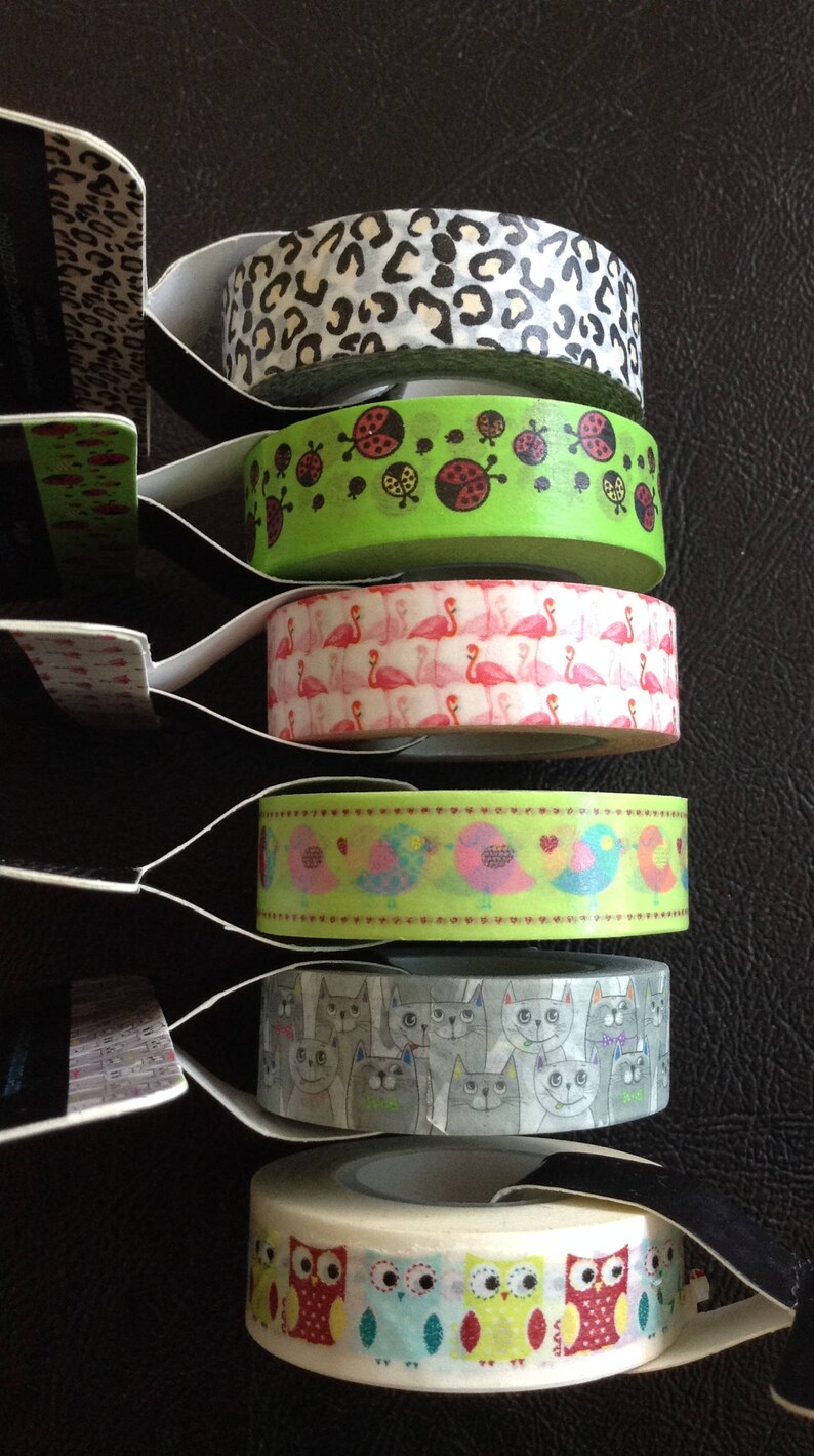 Washi Tape Animal Theme Decorative Tape Animal Print - Etsy