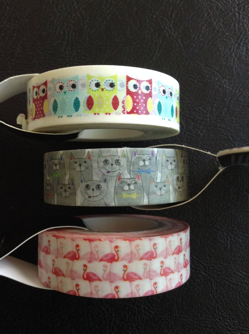Washi Tape Animal Theme Decorative Tape Animal Print - Etsy