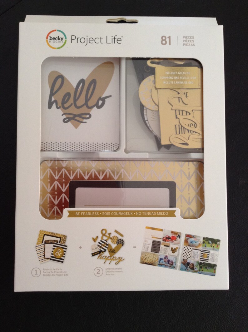 Becky Higgins Project Life Complete Kit 81 Pieces Total - Etsy