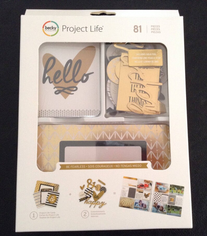 Becky Higgins Project Life Complete Kit 81 Pieces Total - Etsy