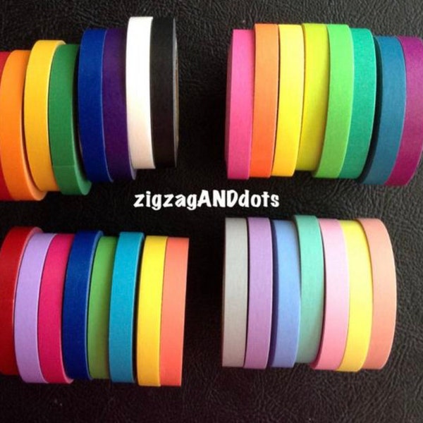 Solid Washi Tape - Etsy