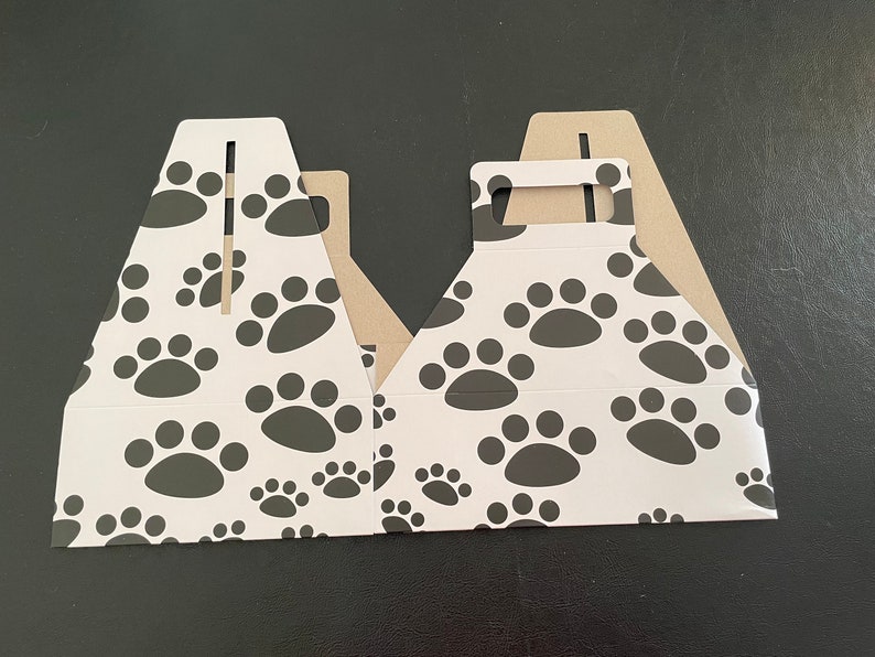 Paw Print Boxes, Animal Print Gift Boxes, Deli Boxes, Treat Boxes ...