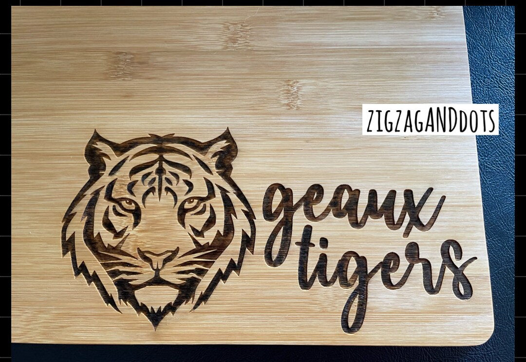 Charcuterie Board Personalized LSU Tigers Fans LSU Housewarming Gift ...