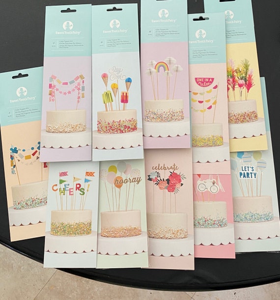 Cake Topper Kits Many Designs Available Use for Many | Etsy