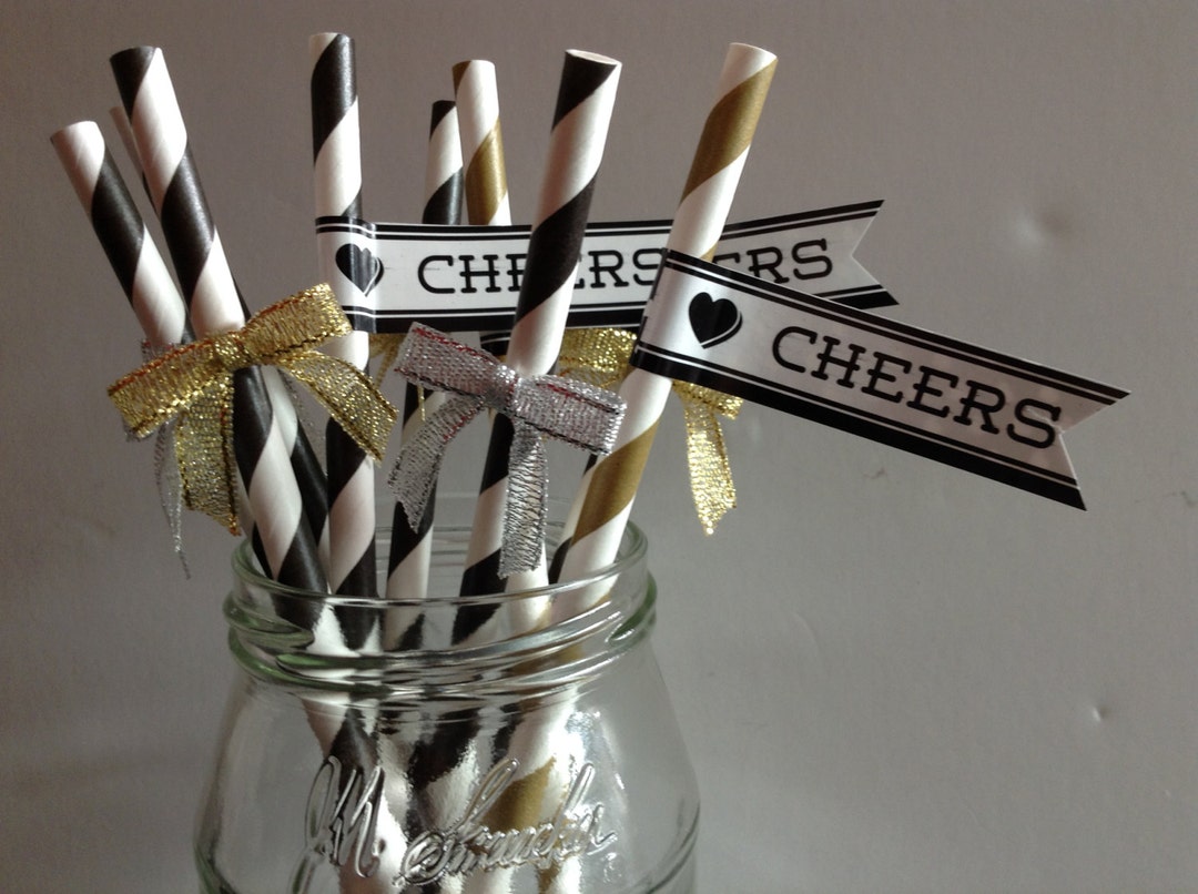 Decorative Paper Straws for Parties Decor Straws for Parties Fancy ...