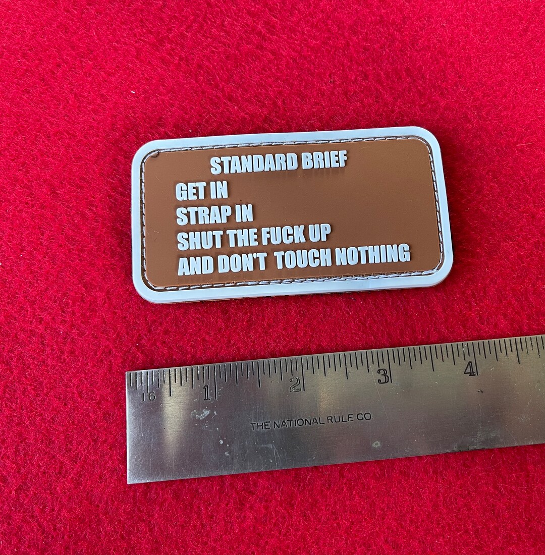 Gentex Morale Patch HGU 55 56 68 Helicopter Jet Airplane USA Made Pilot ...