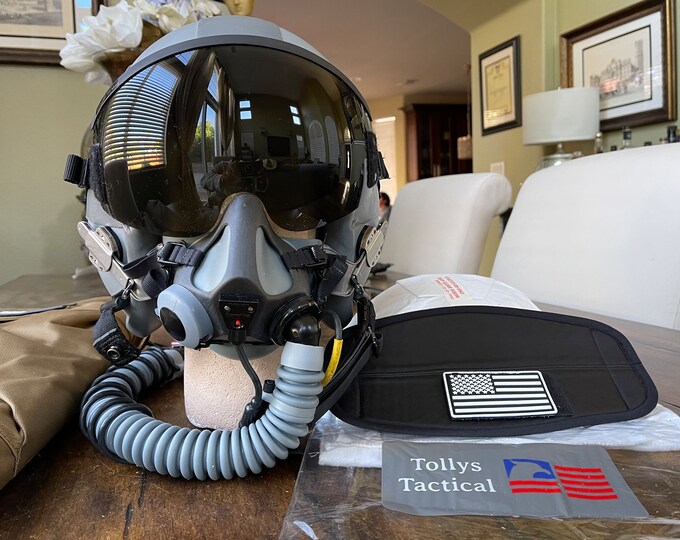 Authentic Used HGU55 Large Jet Fighter Airplane Gentex Pilot Flight ...