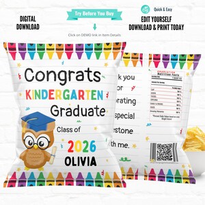 Personalized Graduation Candy Bar Wrappers | Digital Printable Party ...