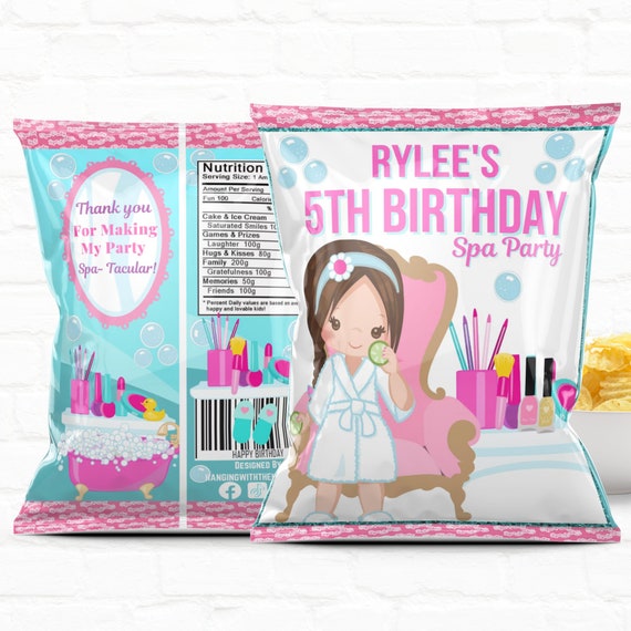 Tween Girl Spa Party |1st Birthday Favors| Slumber Party| Pajama Party ...