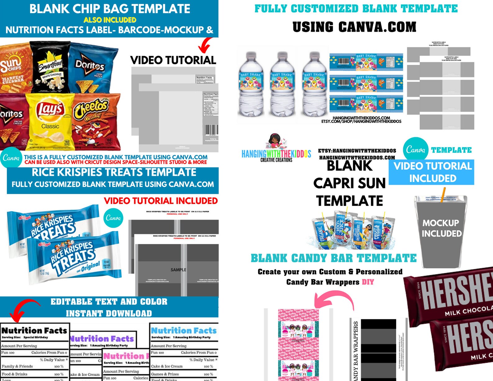 Blank Capri Sun Labels Template & Capri Sun Mockup Capri Sun | Etsy Blank Capri Sun Labels Template & Capri Sun Mockup Capri Sun | Etsy