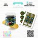 Football Sports Drink Bottle Labels, Mini 12oz Editable Label ...