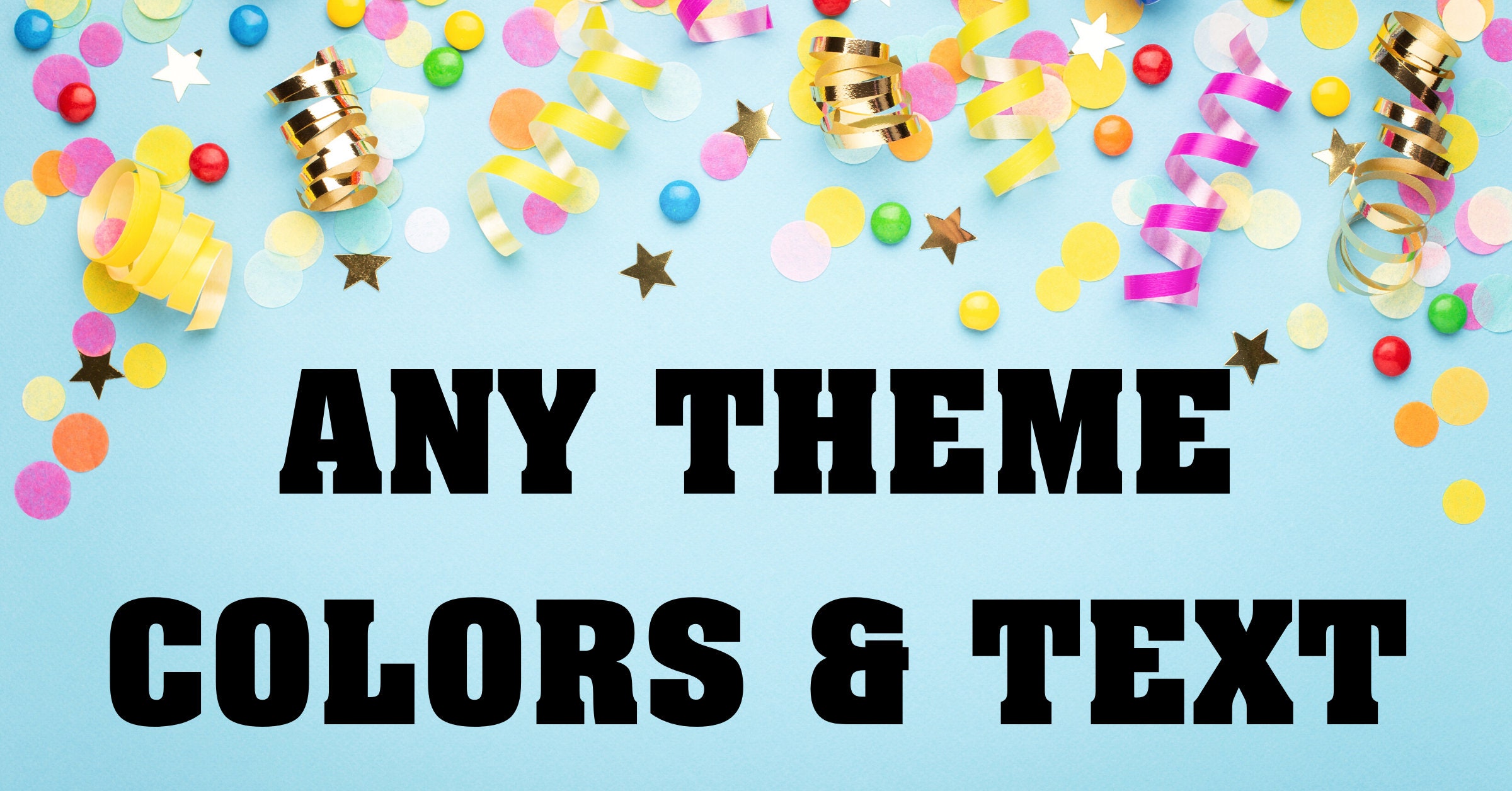 Custom Party Package Party Package Digital party pack | Etsy