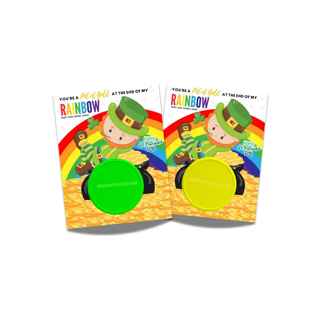 Editable St. Patricks Day Chip Bag Template DIY Leprechaun Snack ...