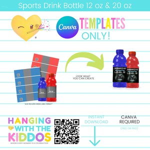 Stacked Chips Can Shakers Template | 1.3-1.4 Oz| Canva Editable ...