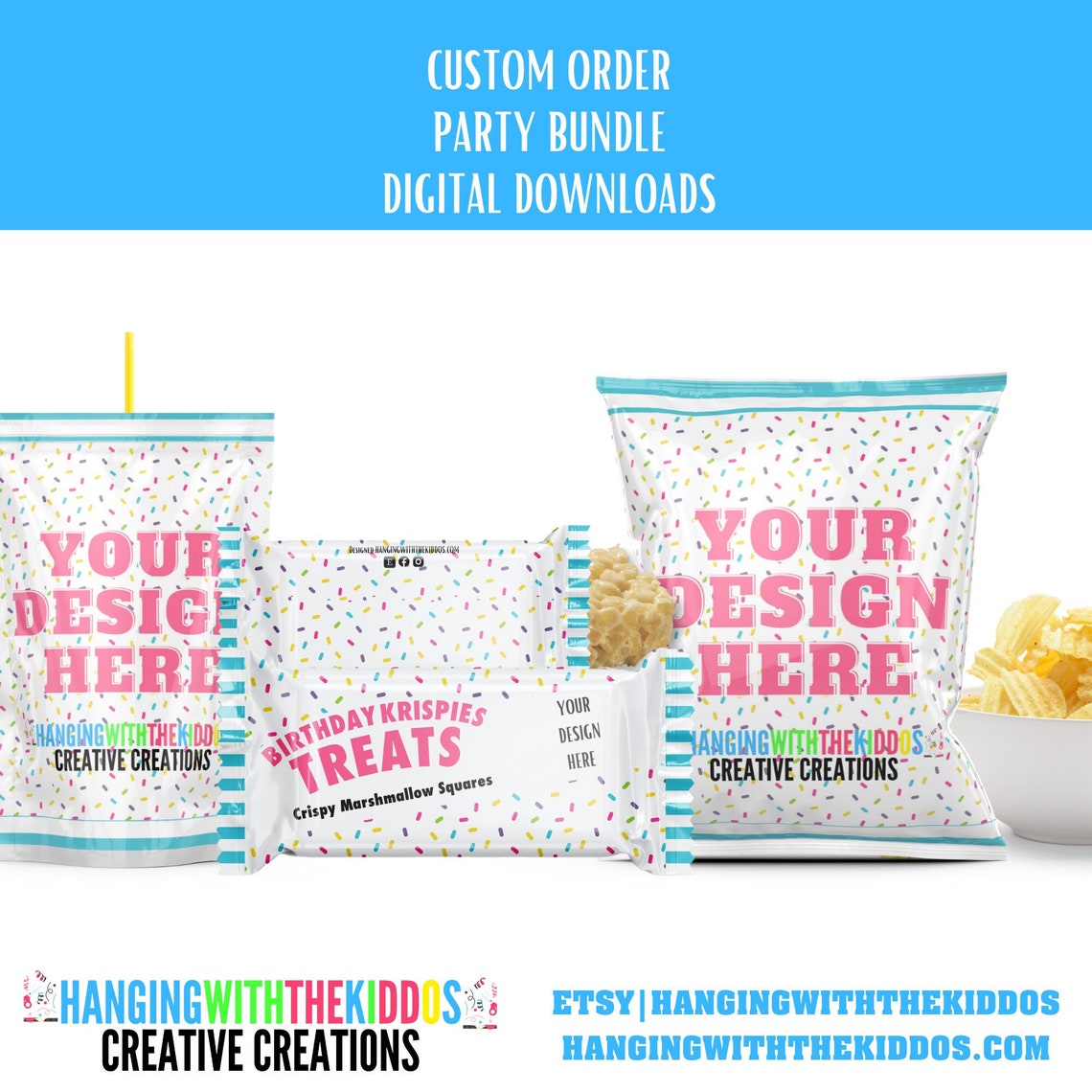 Custom Party Package Party Package Digital Party Pack - Etsy
