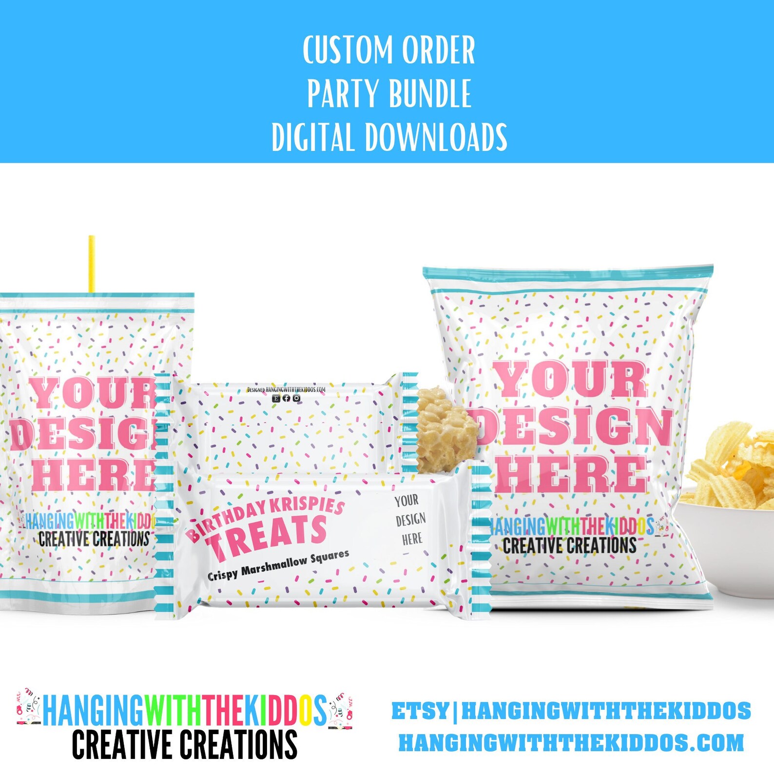 Custom Party Package Party Package Digital Party Pack - Etsy