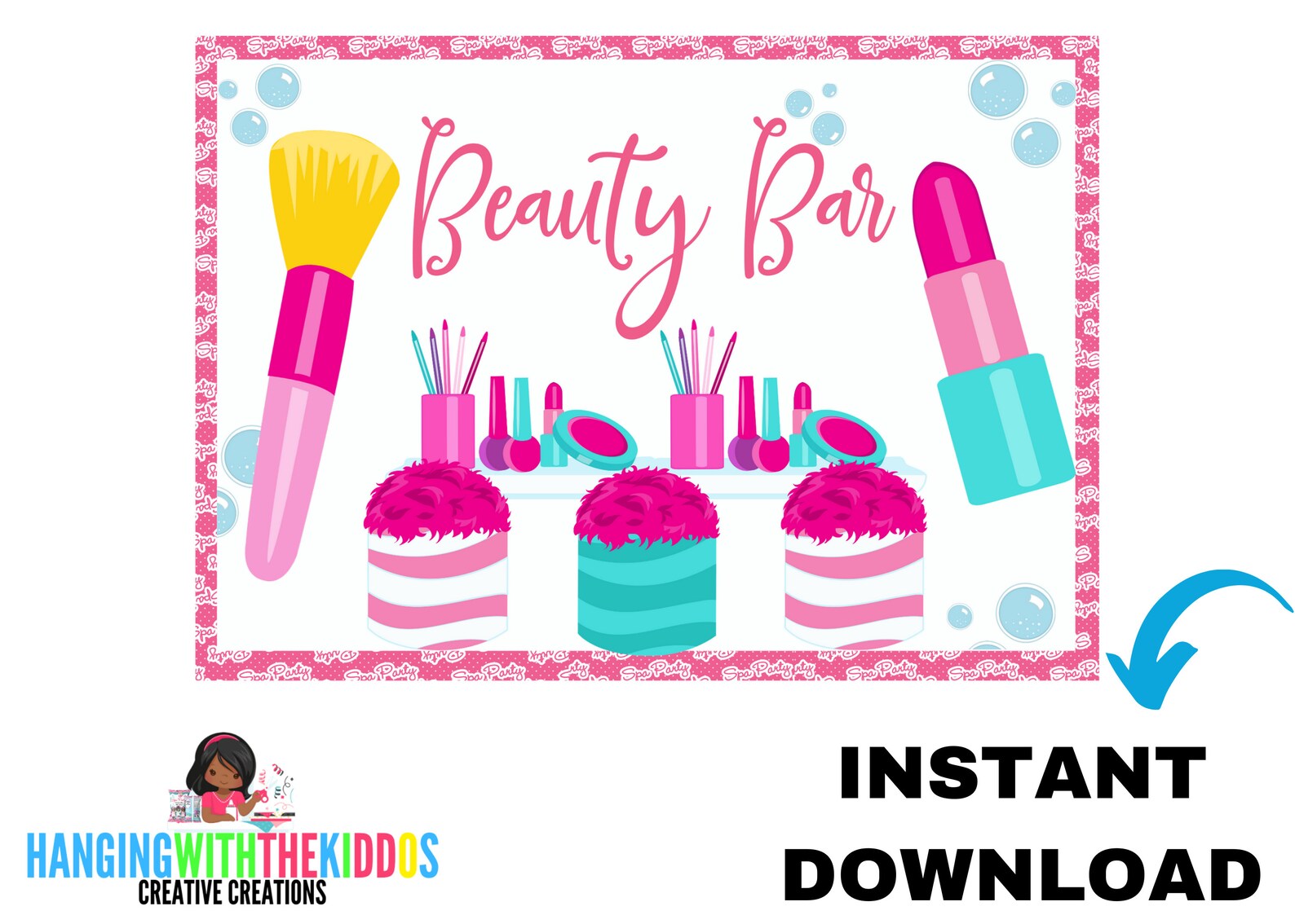 Spa Party Printables Spa Party for Girls Spa Birthday Party - Etsy Canada