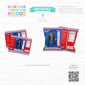 Personalized Graduation Welcome Sign Canva Template With Custom Photo ...