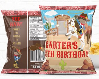Western Birthday Chip - Etsy