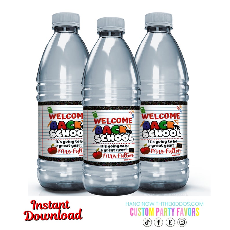 Welcome Back to School Gift From Teacher Candy Bar Wrappers - Etsy