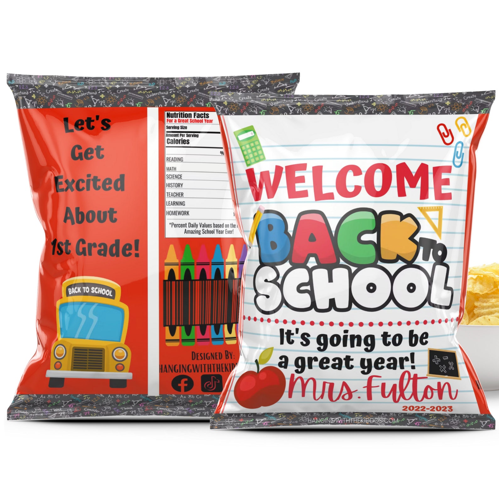 Welcome Back to School Gift From Teacher Welcome Bags Ready - Etsy