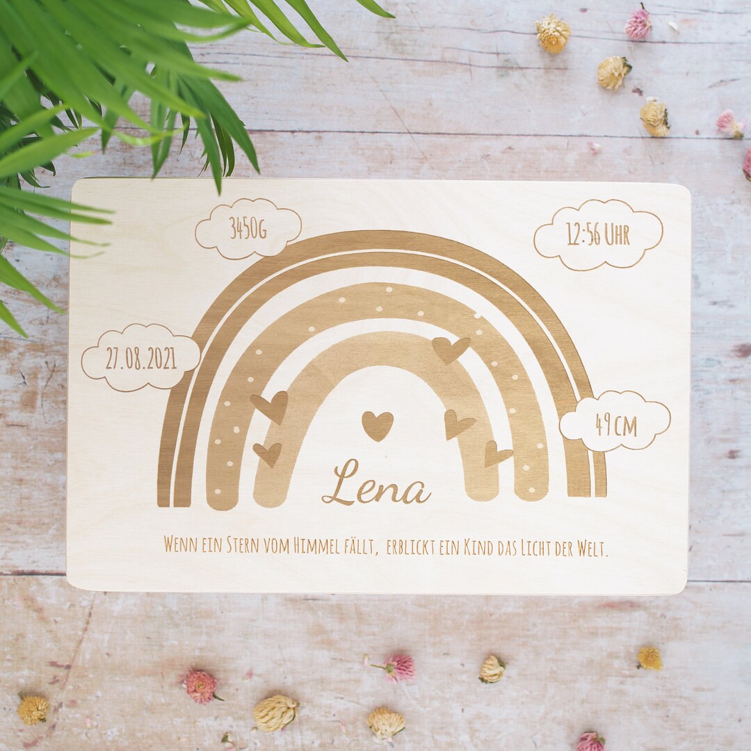 Memory Box Baby, Memory Box Girl and Boy, Wooden Box, Wooden Box, Birth ...