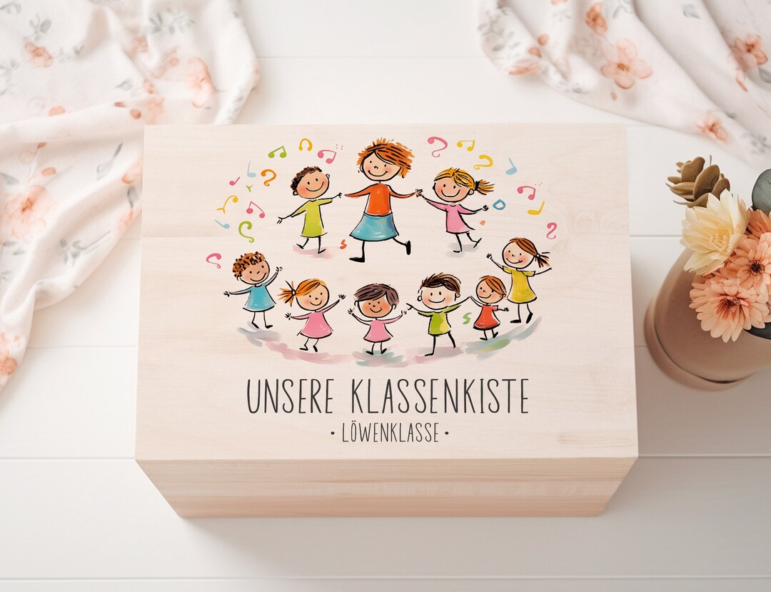 Personalized Class Box Classroom Storage Teacher Gift - Etsy