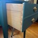 SOLD* Vintage Dusty Blue End Table or Nightstand Made of Solid Wood - Etsy