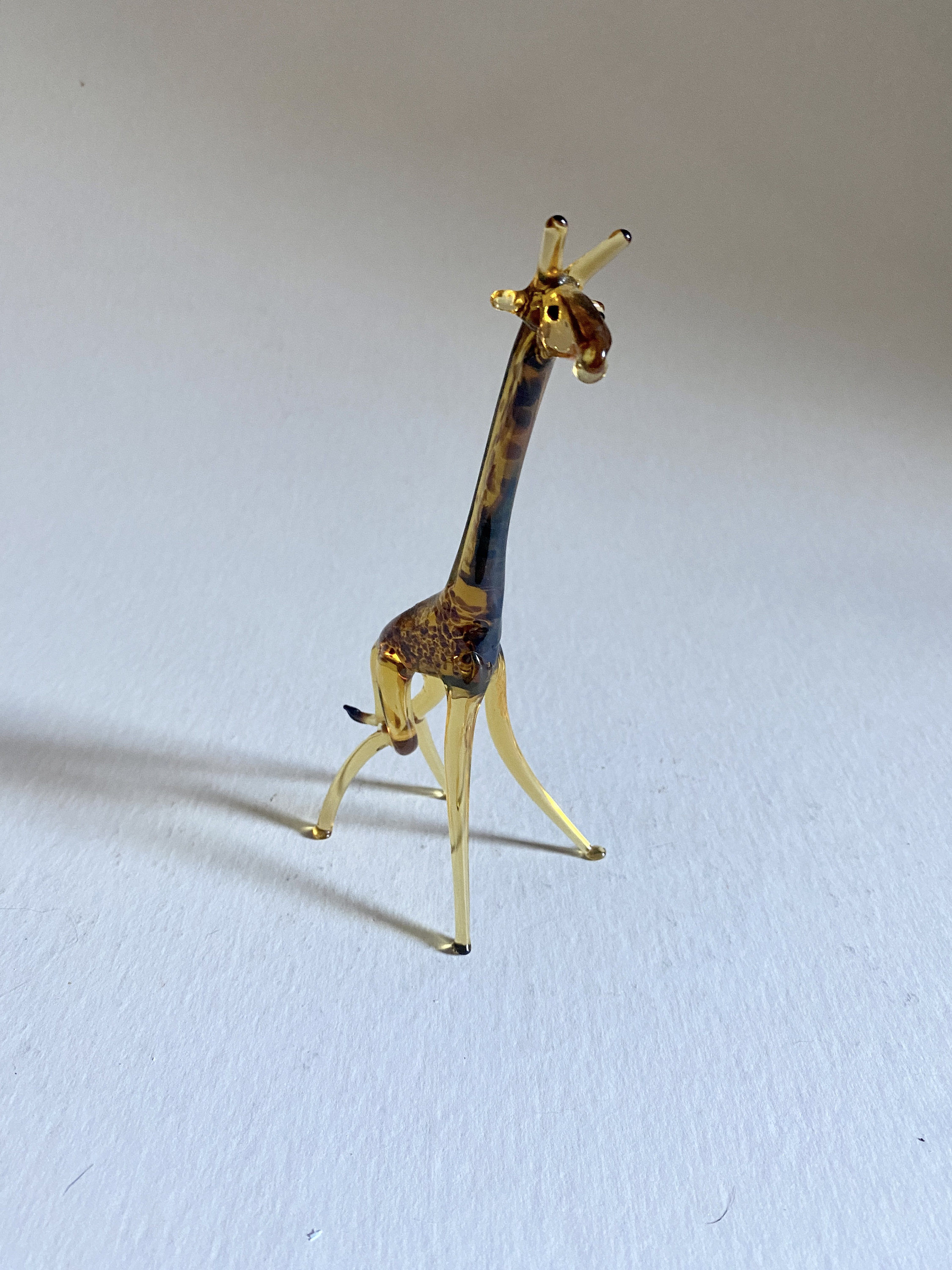 Handblown Murano Glass Giraffe Figurine - Etsy