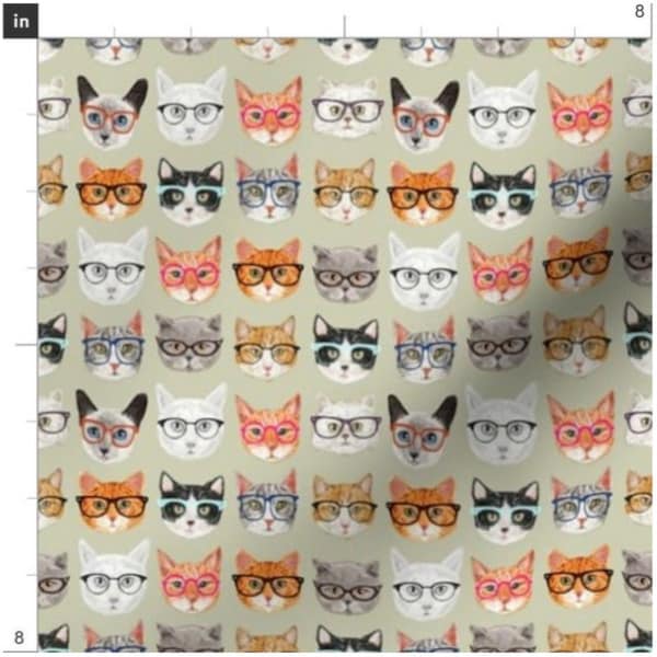 Kitten Fabric - Etsy