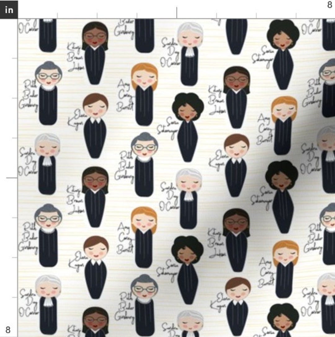 2022 Female Justices of the Supreme Court | Female Justices Fabric ...