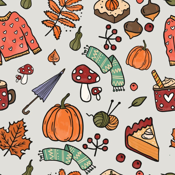 Fall Fabric - Etsy