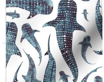 Shark Fabric - Etsy
